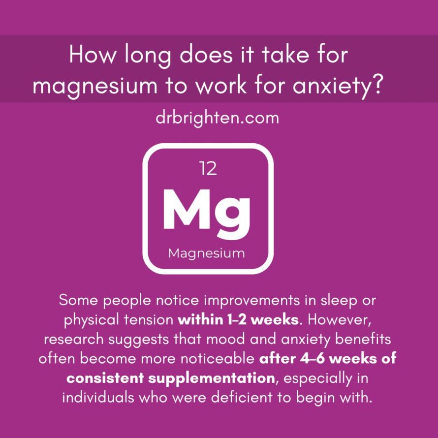 Magnesium Supplementation for Anxiety: Benefits, Types & Dosage